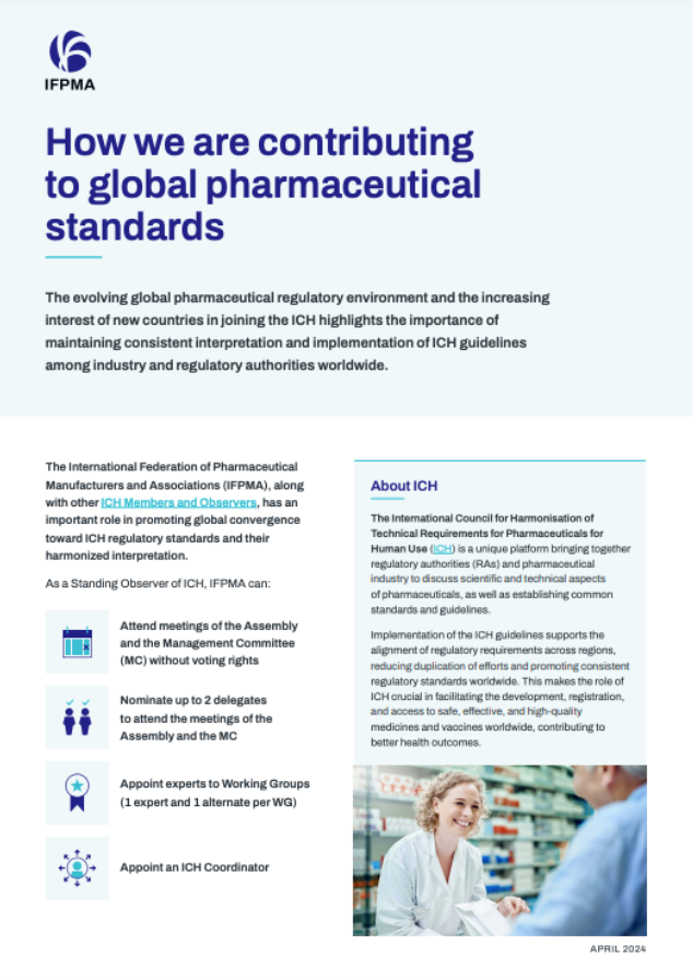 How we are contributing to global pharmaceutical standards | IFPMA