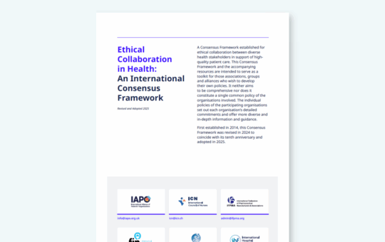 IFPMA Code of Practice 2019 | IFPMA